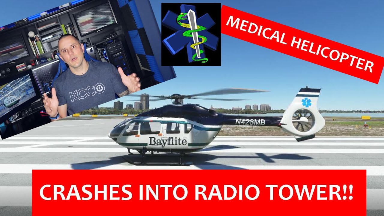 Medical Helicopter Crashes into Radio Tower! The Story of Bayflite N42 ...